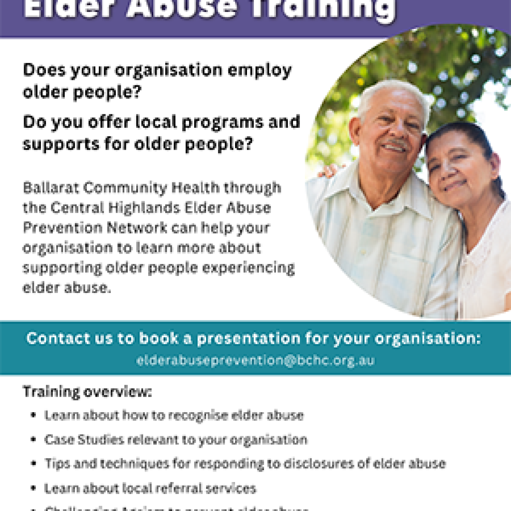 Elder abuse prevention